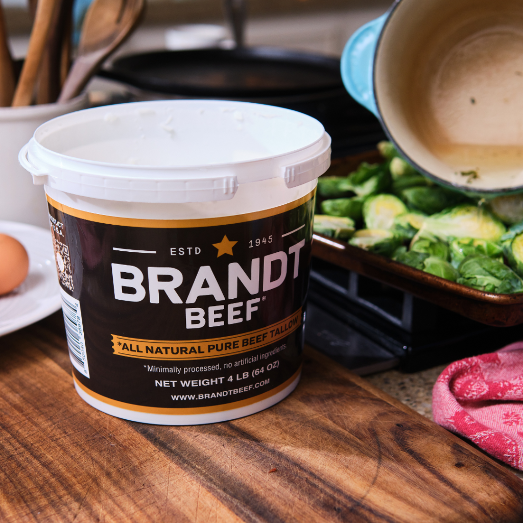 All Natural Beef Tallow 4 lb Tub – One World Meat Co.