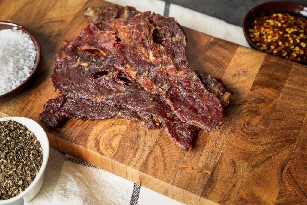 Brandt Beef New York Steak Jerky – One World Meat Co.