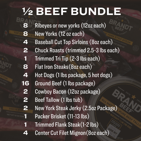 Brandt Beef Prime Butcher’s Bundle – One World Meat Co.